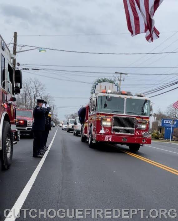 Paying Final Respects to Fallen FDNY Firefighter Jesse Gerhard ...