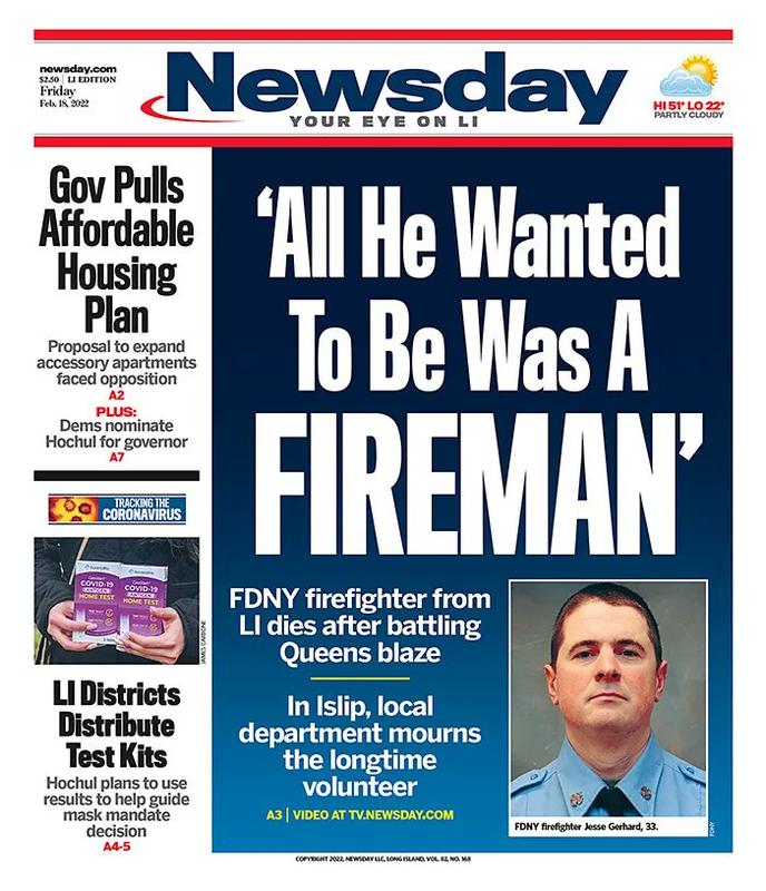 Paying Final Respects to Fallen FDNY Firefighter Jesse Gerhard ...
