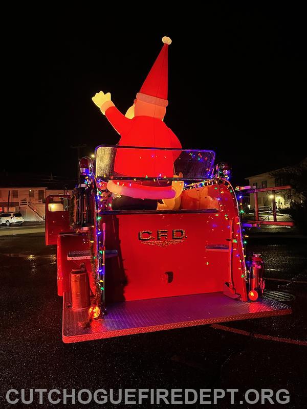 Making His List Checking it Twice..... CFD Helps Santa with a Special ...