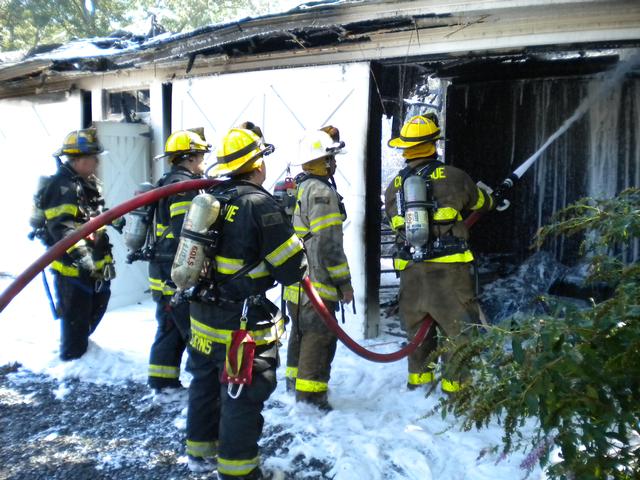 Mutual Aid to Mattituck FD - Structure Fire - Cutchogue Fire Department