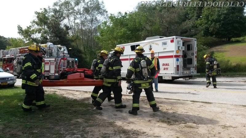 CFD Responds to Mattituck Barn Fire - Cutchogue Fire Department